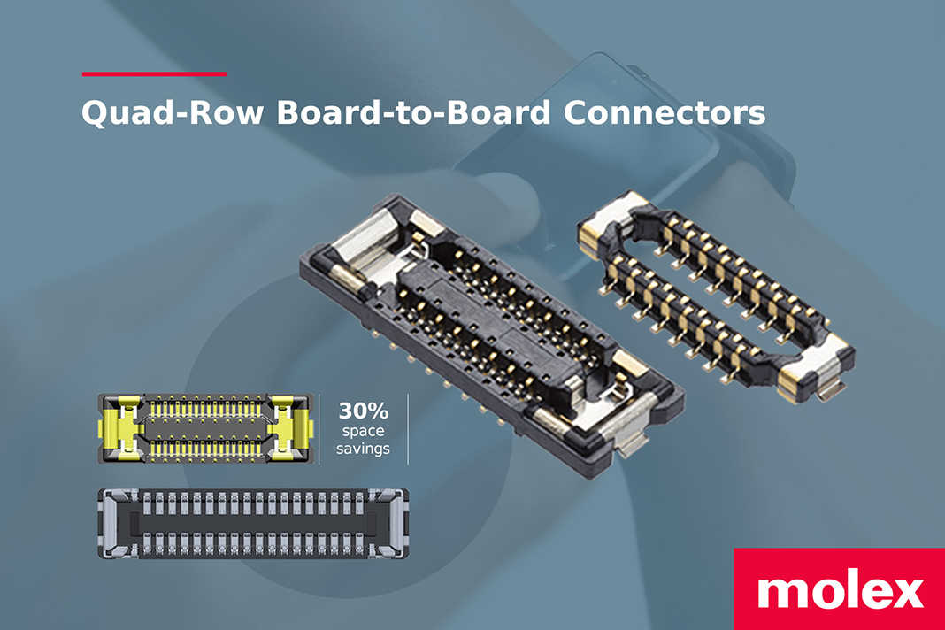 Molex Announce Smallest Board-to-Board Connector | Industry Today