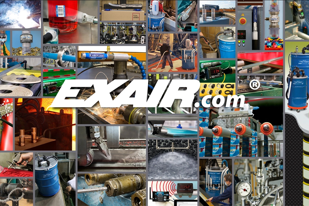 Engineering News - EXAIR - Industry Today - Leader in Manufacturing & Industry News